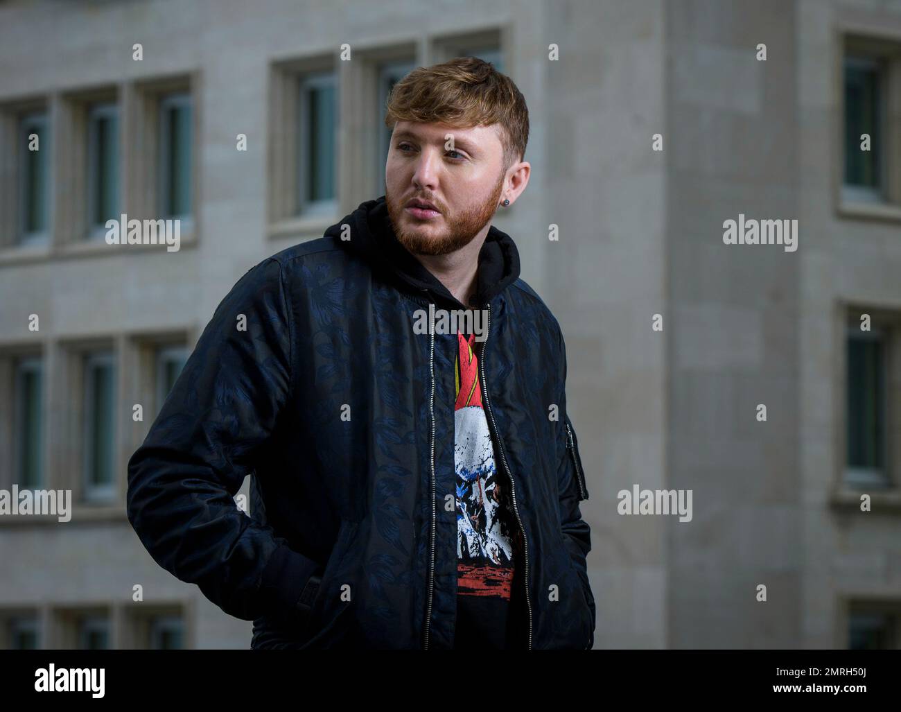 In this Sept. 18, 2017 photo, British singer James Arthur poses for a ...