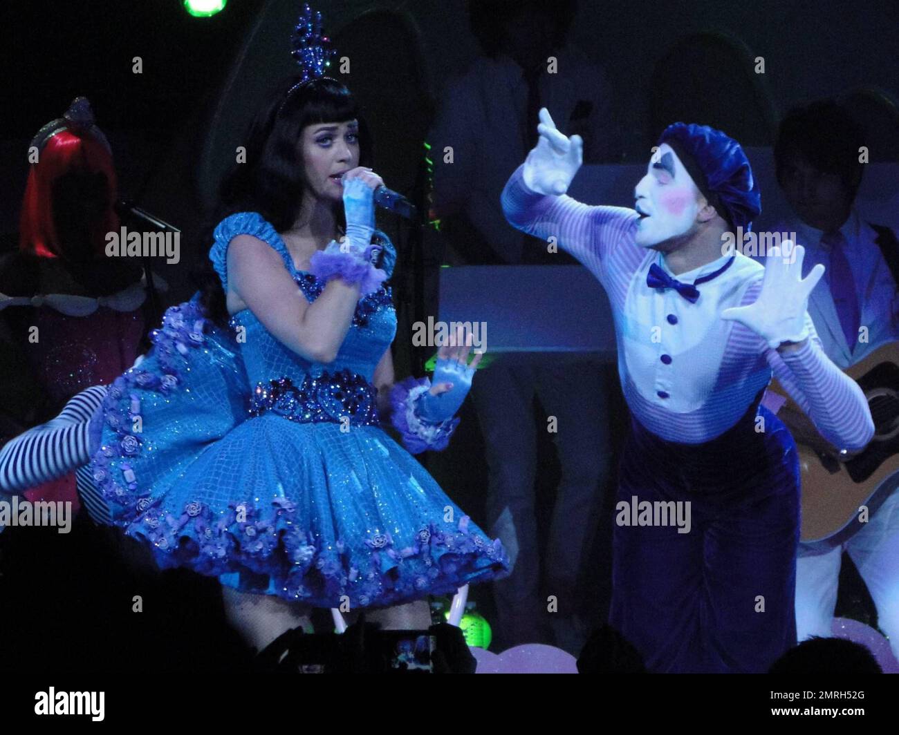 Katy Perry performs live during her 'California Dreams' 2011 World Tour ...