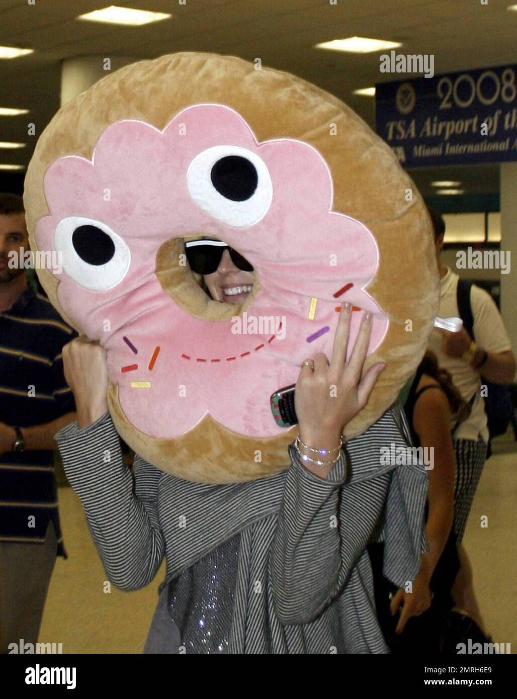 Always creative Katy Perry arrives at Miami International Airport and ...