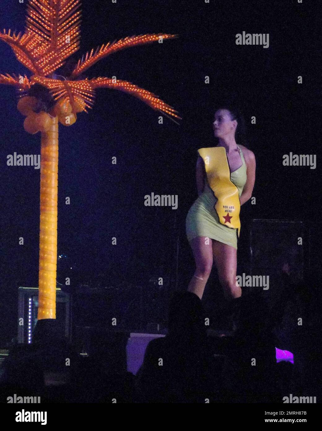 International singer-songwriter Katy Perry performs live at Atlantis ...
