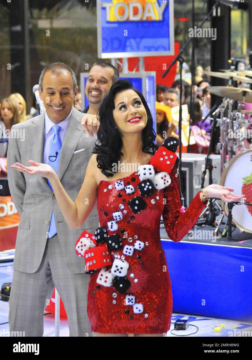 Katy perry and matt lauer hi-res stock photography and images - Alamy
