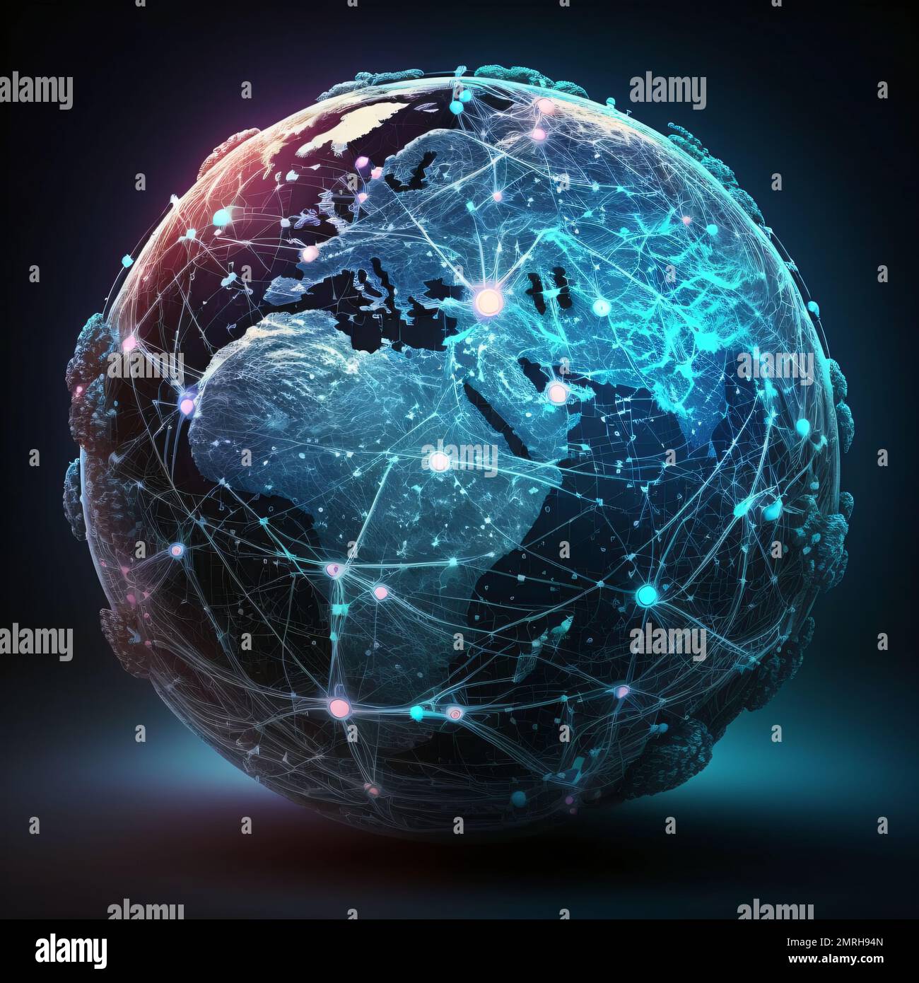 Connected design hi-res stock photography and images - Alamy