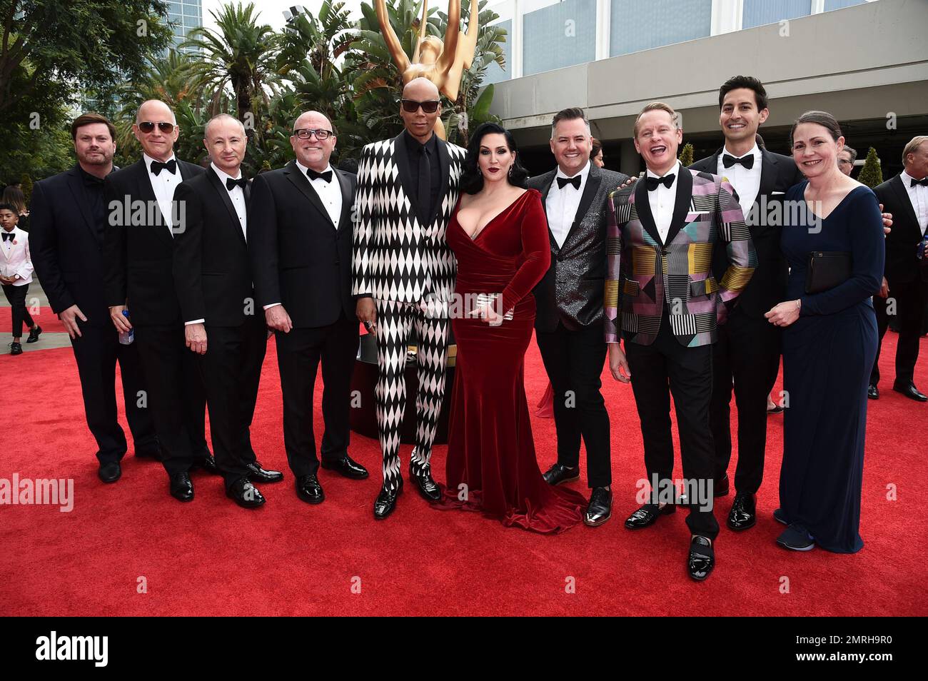 EXCLUSIVE - RuPaul, from left, Michelle Visage, Ross Matthews, and ...
