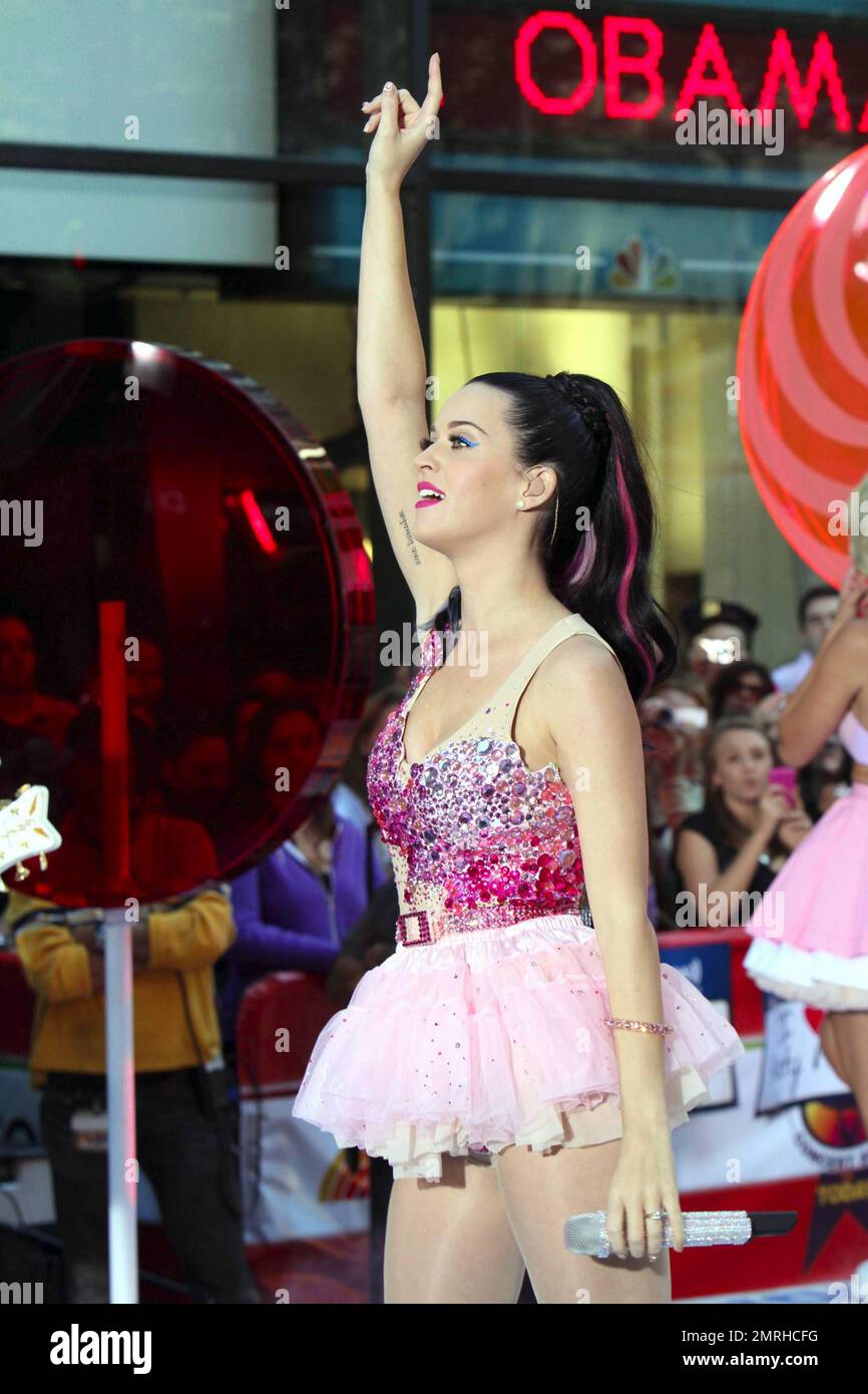 Katy Perry performs live on the "Today" Toyota Summer Concert Series at ...