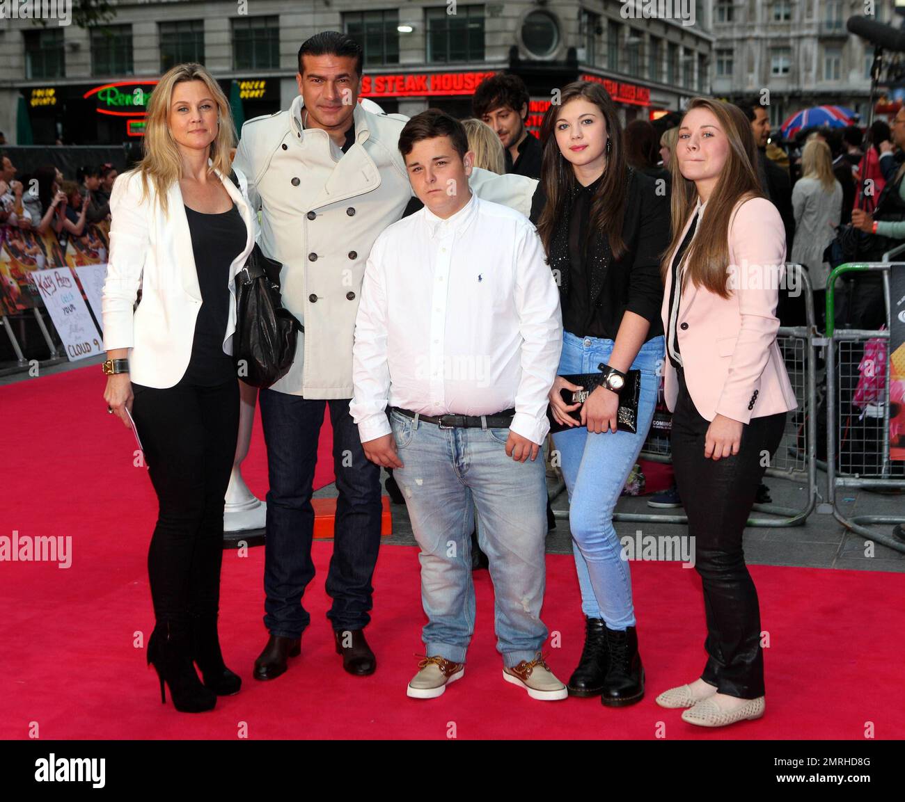 Tamer Hassan at the UK premiere of "Katy Perry: Part of Me" held at ...