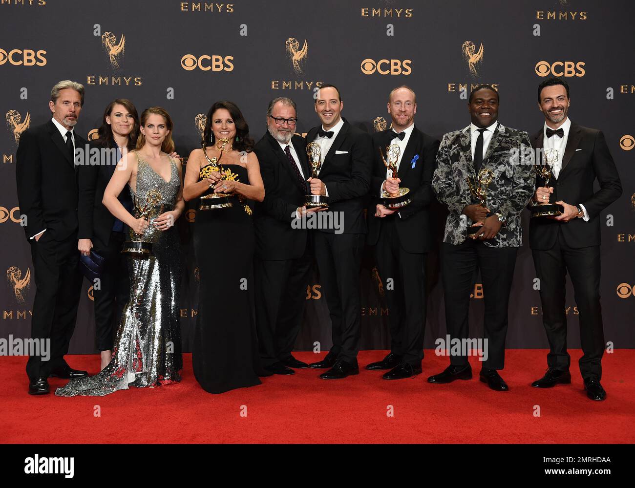 Gary Cole, from left, Clea DuVall, Anna Chlumsky, Julia Louis-Dreyfus ...