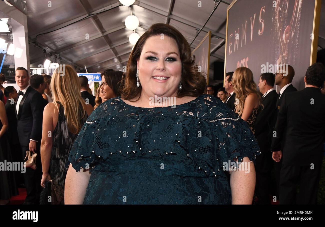 Chrissy Metz arrives at the 69th Primetime Emmy Awards on Sunday, Sept ...