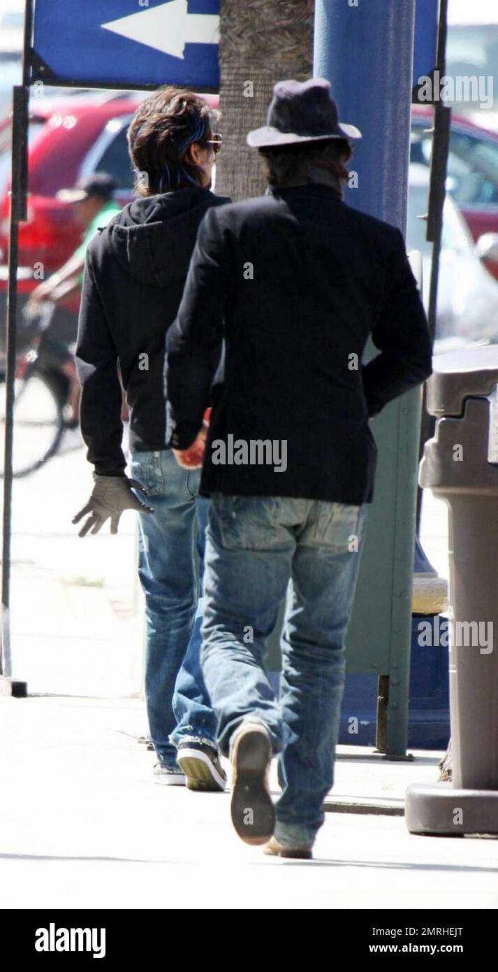 Exclusive!! A smiling Keanu Reeves and buddy Adrien Brody are seen out ...