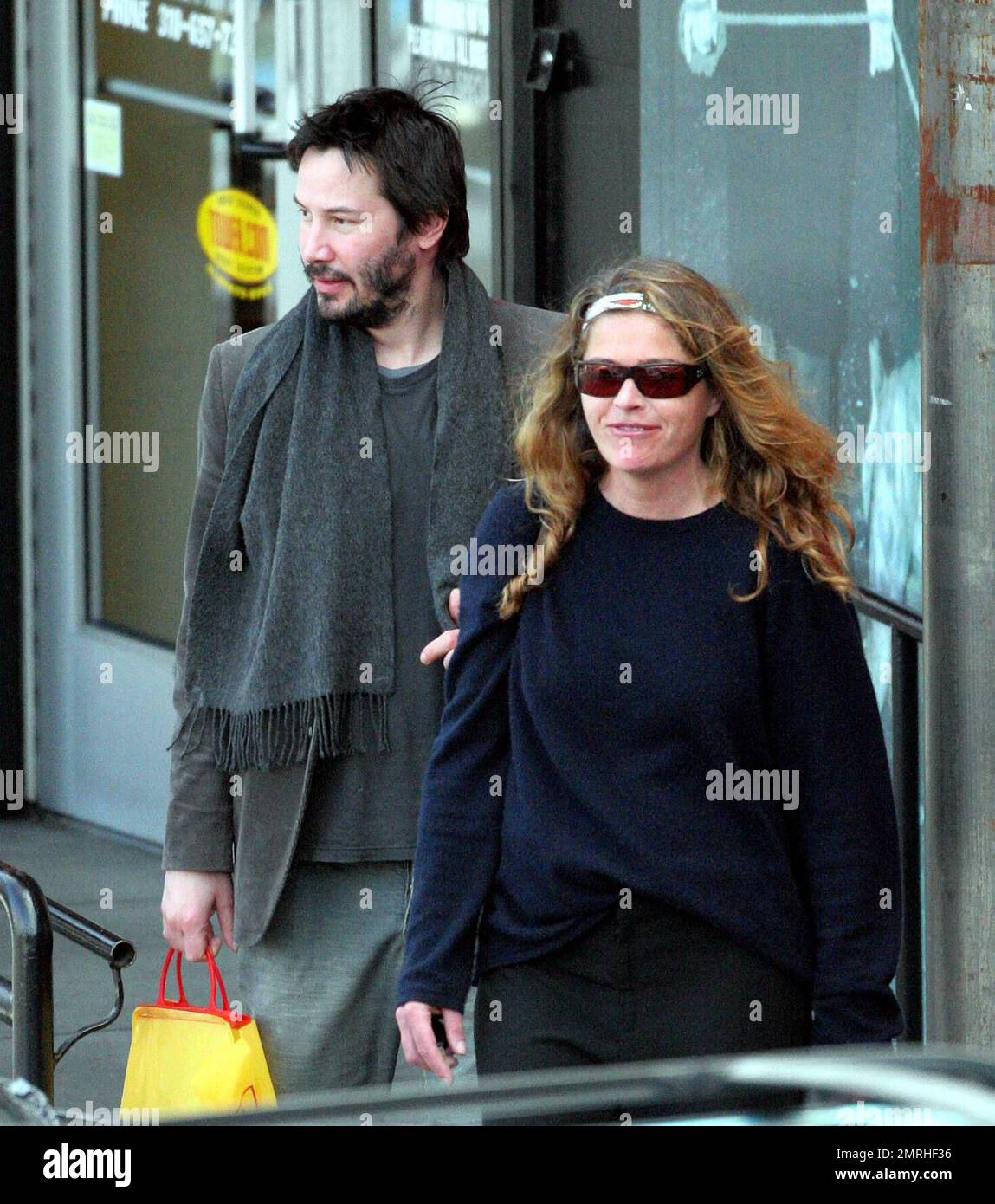 Exclusive!! Keanu Reeves and a female friend enjoy a sunday afternoon ...