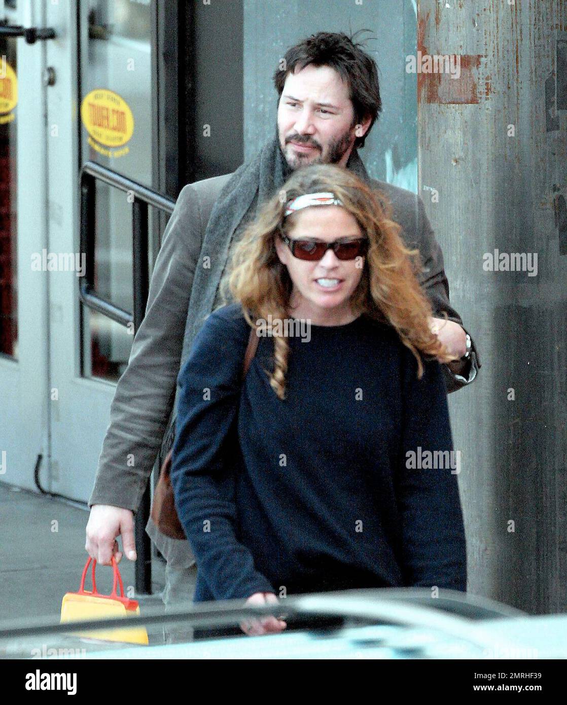 Exclusive!! Keanu Reeves and a female friend enjoy a sunday afternoon ...