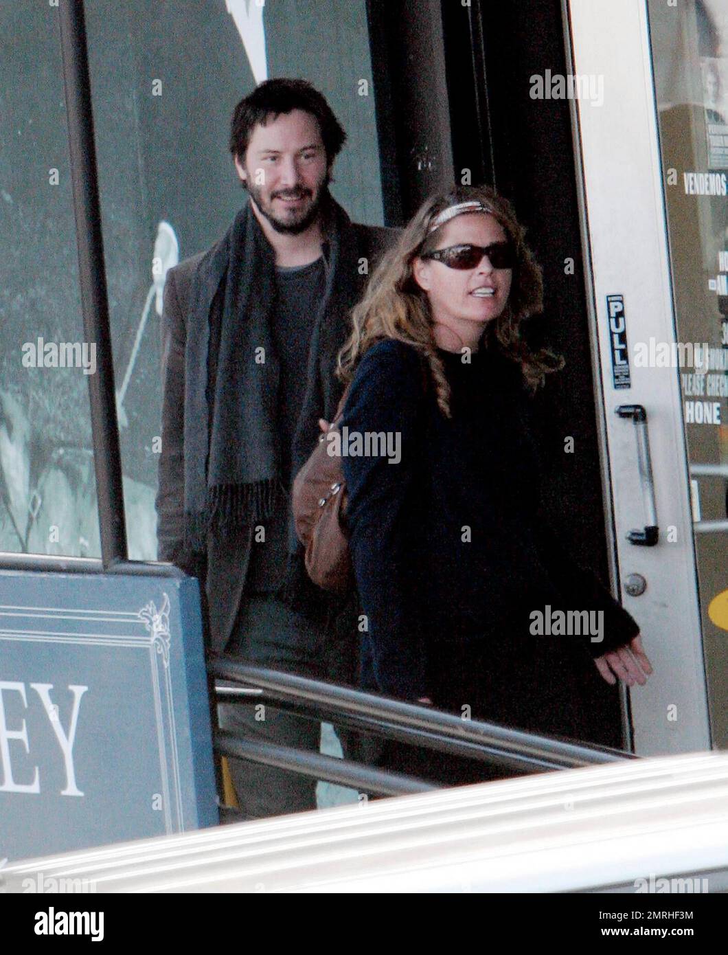 Exclusive!! Keanu Reeves and a female friend enjoy a sunday afternoon ...