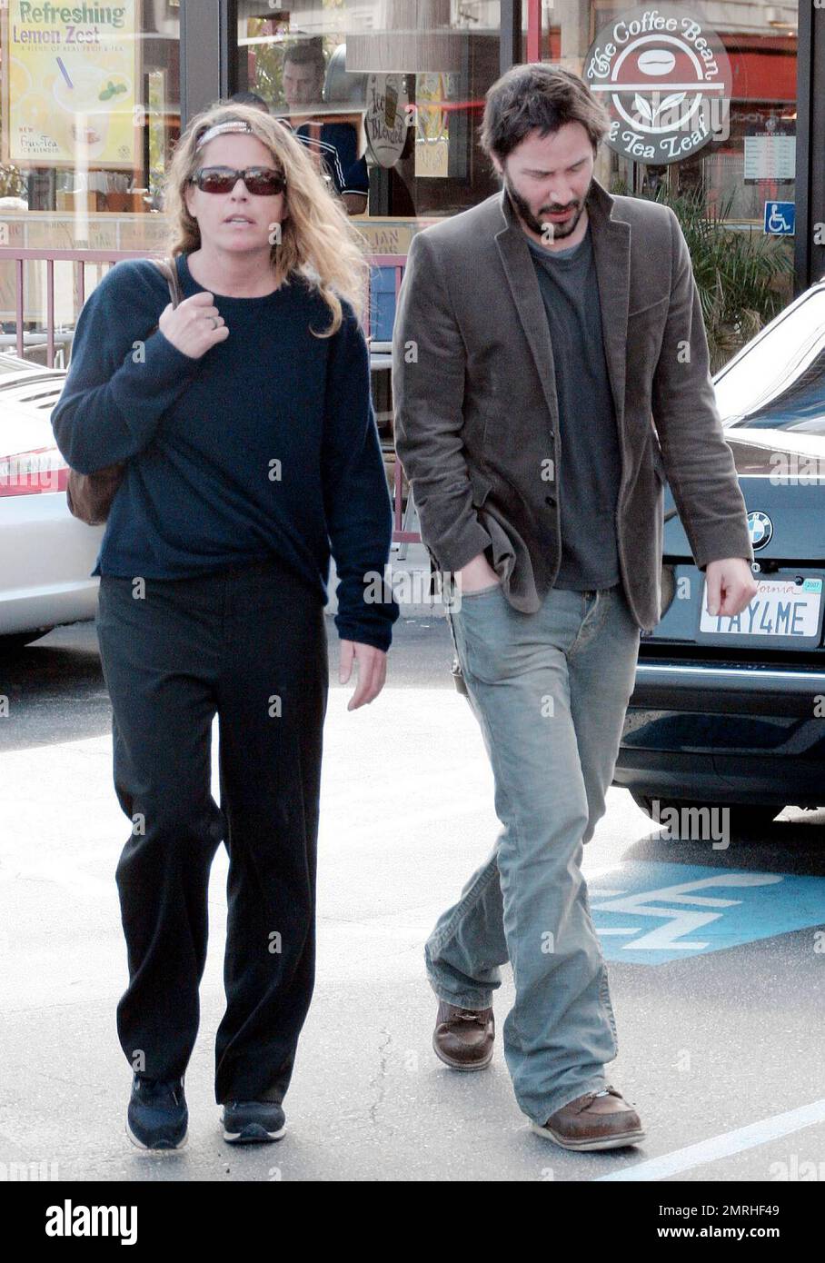 Exclusive!! Keanu Reeves and a female friend enjoy a sunday afternoon ...