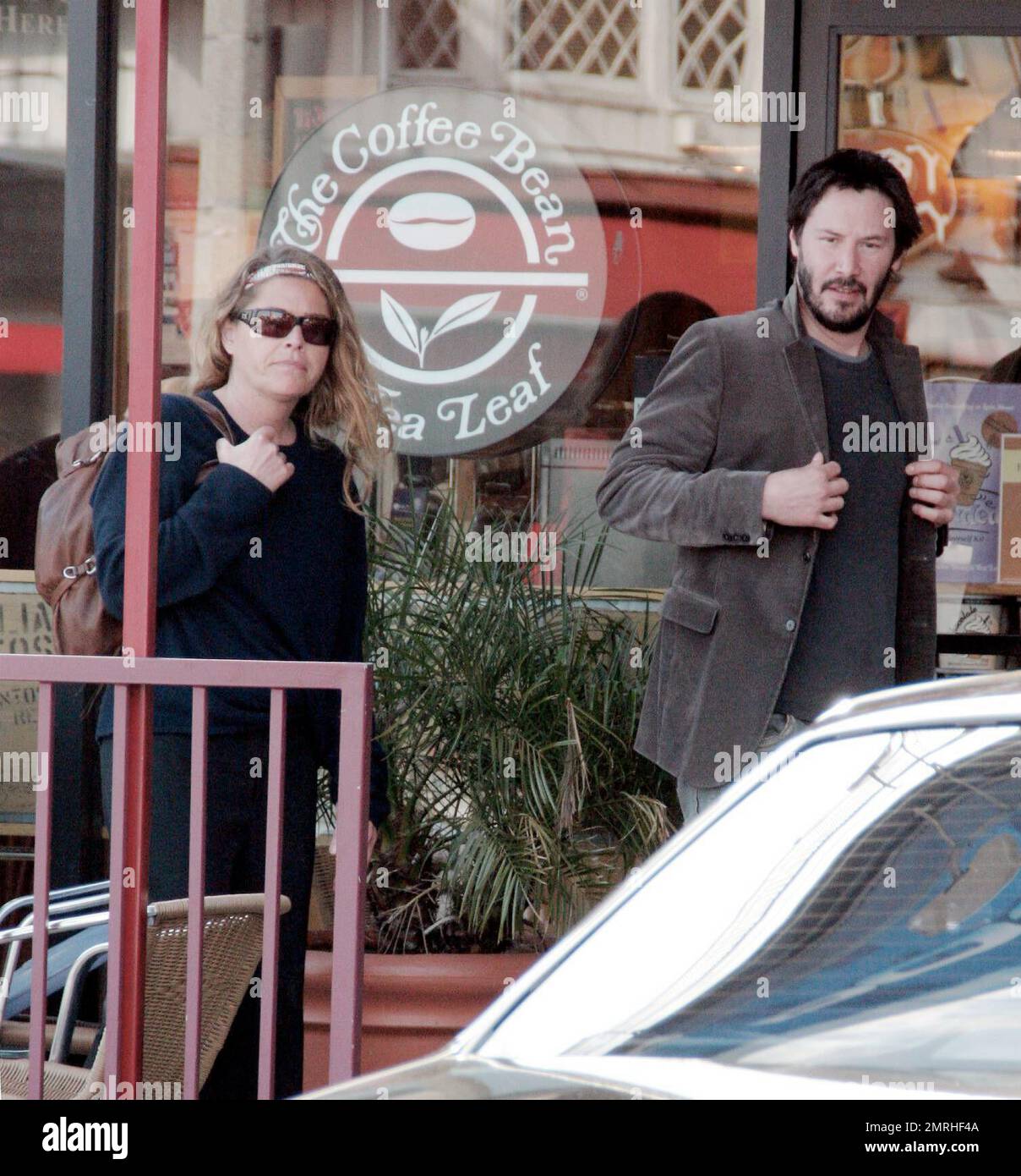 Exclusive!! Keanu Reeves and a female friend enjoy a sunday afternoon ...