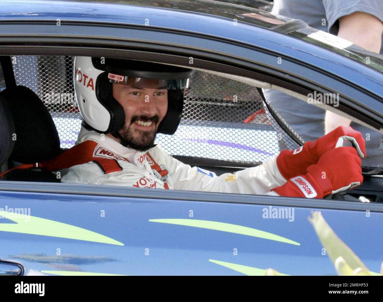 Keanu Reeves participates in day two of the Long Beach Celebrity Grand ...