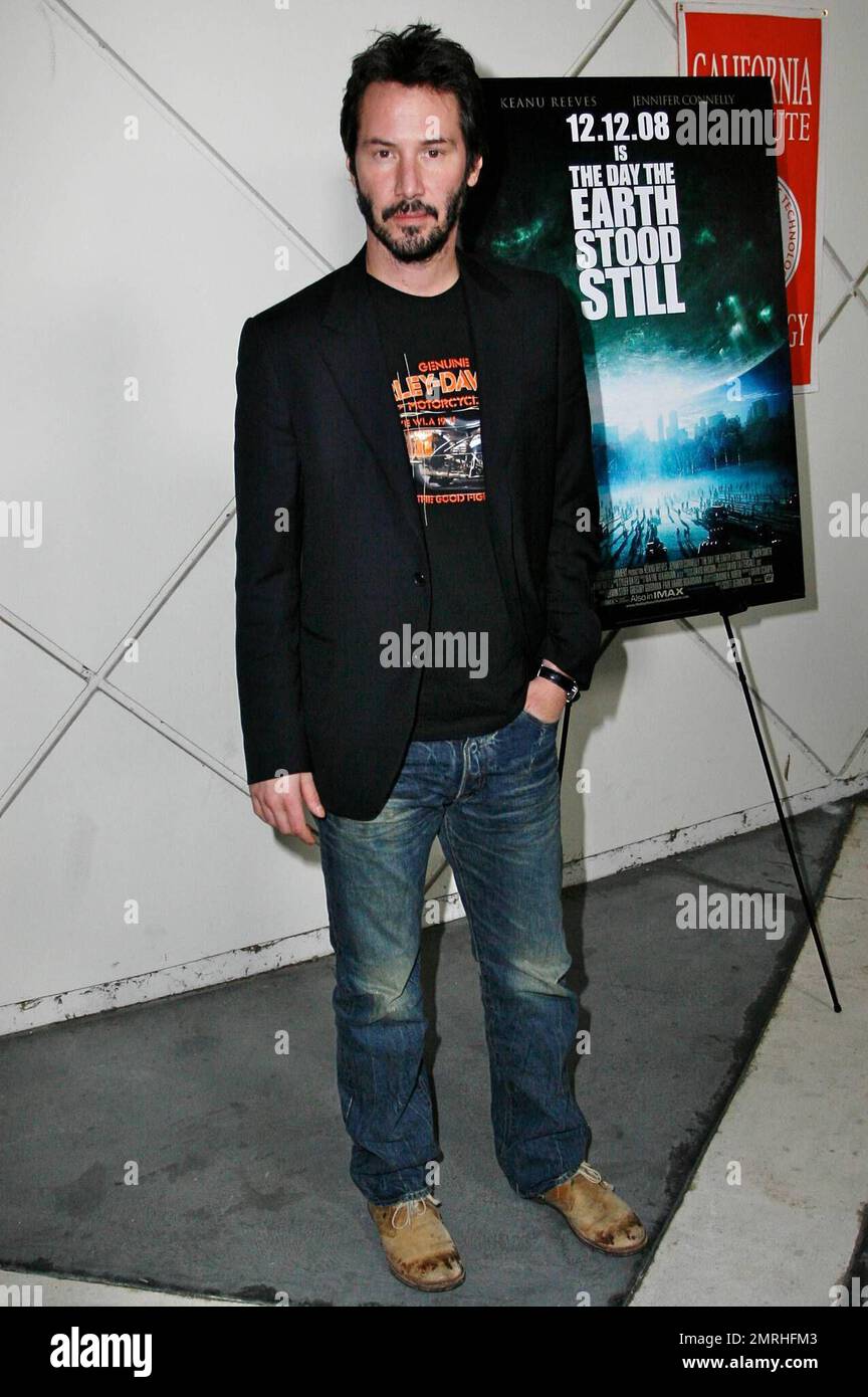 Keanu Reeves attends a panel discussion and screening of his new film ...