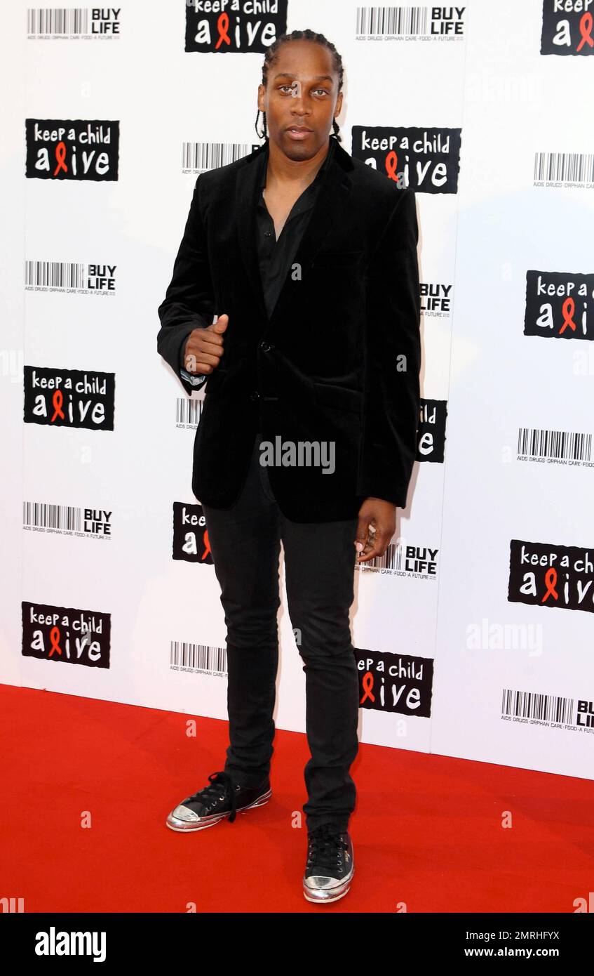 Lemar at the Keep a Child Alive benefit at The Roundhouse in Camden ...