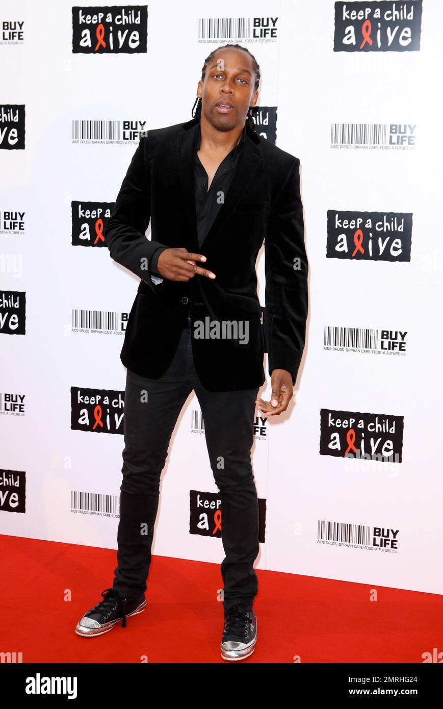 Lemar at the Keep a Child Alive benefit at The Roundhouse in Camden ...