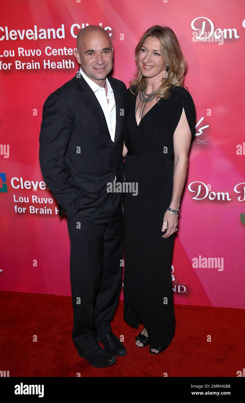 Andre Agassi and Steffi Graf at the Keep Memory Alive's 16th Annual ...