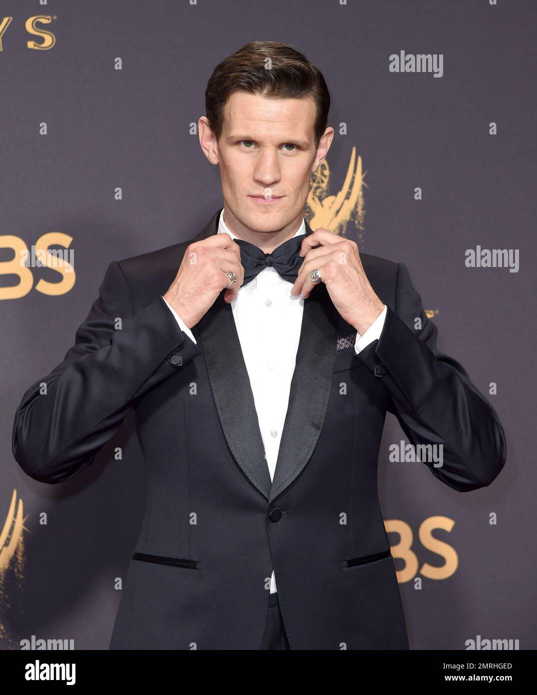 Matt Smith arrives at the 69th Primetime Emmy Awards on Sunday, Sept ...