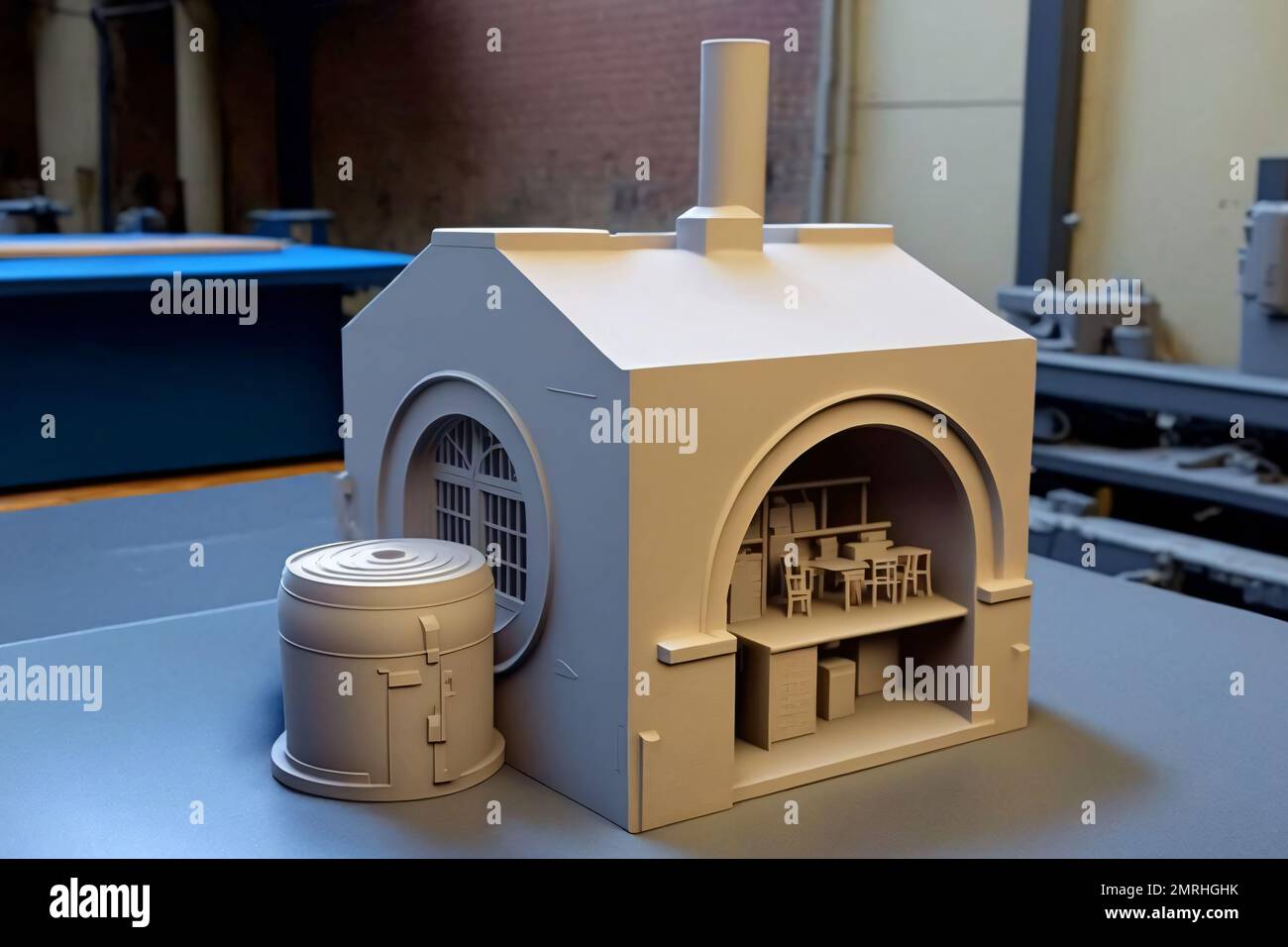 Modern 3D printed houses - Generative AI Stock Photo - Alamy Modern 3D printed houses - Generative AI Stock Photo - Alamy