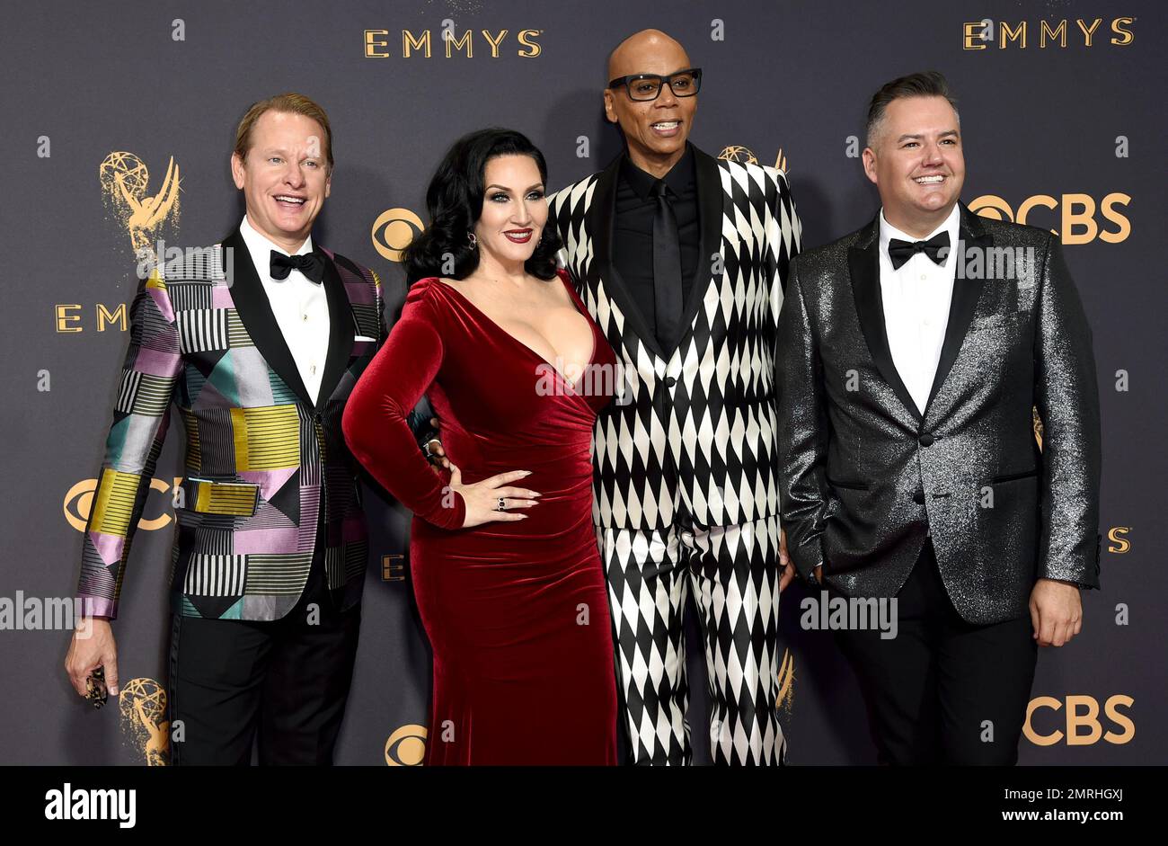 Carson Kressley, from left, Michelle Visage, RuPaul Charles, and Ross ...