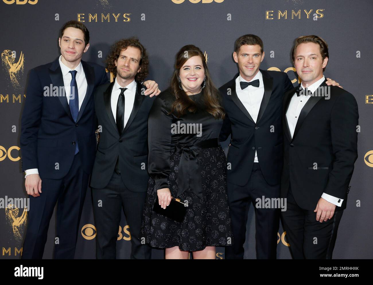 From left, Pete Davidson, Kyle Mooney, Aidy Bryant, Mikey Day, and Beck ...