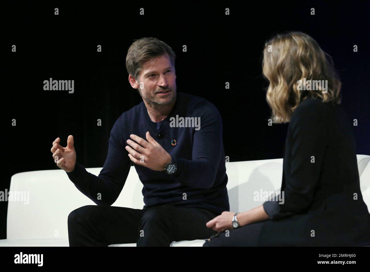 IMAGES DISTRIBUTED FOR UN FOUNDATION - Actor Nikolaj Coster-Waldau has ...