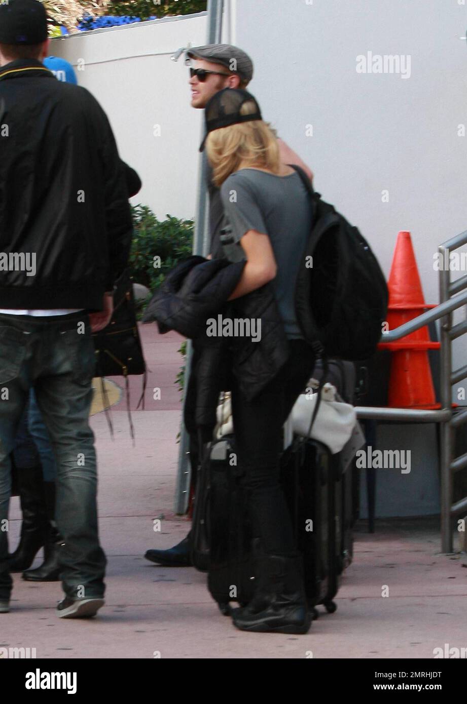 EXCLUSIVE!! Kellan Lutz and AnnaLynne McCord leaving the Shore Club ...