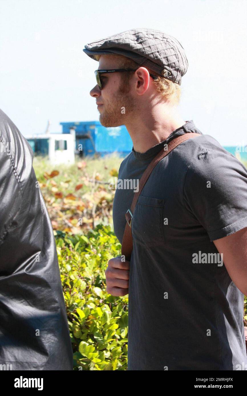 EXCLUSIVE!! Kellan Lutz and AnnaLynne McCord leaving the Shore Club ...
