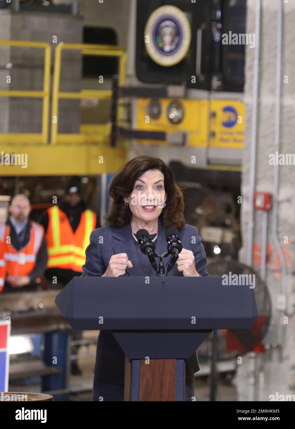 January 31, 2023, New York City, New York, USA: New York Governor KATHY ...