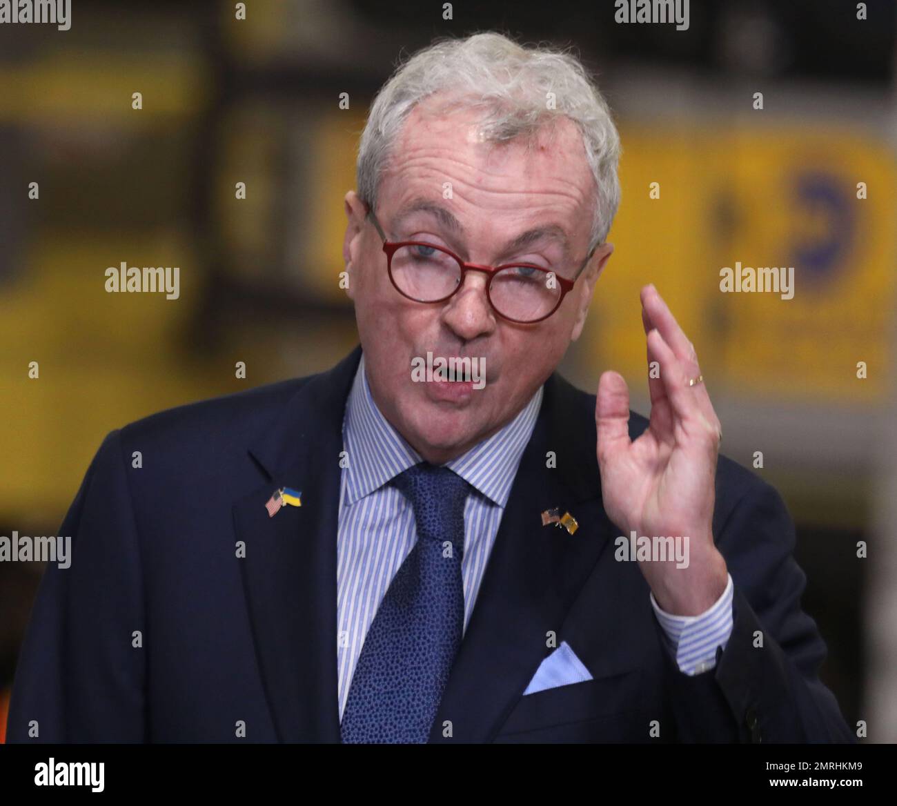 January 31 2023 New York City New York Usa New Jersey Governor