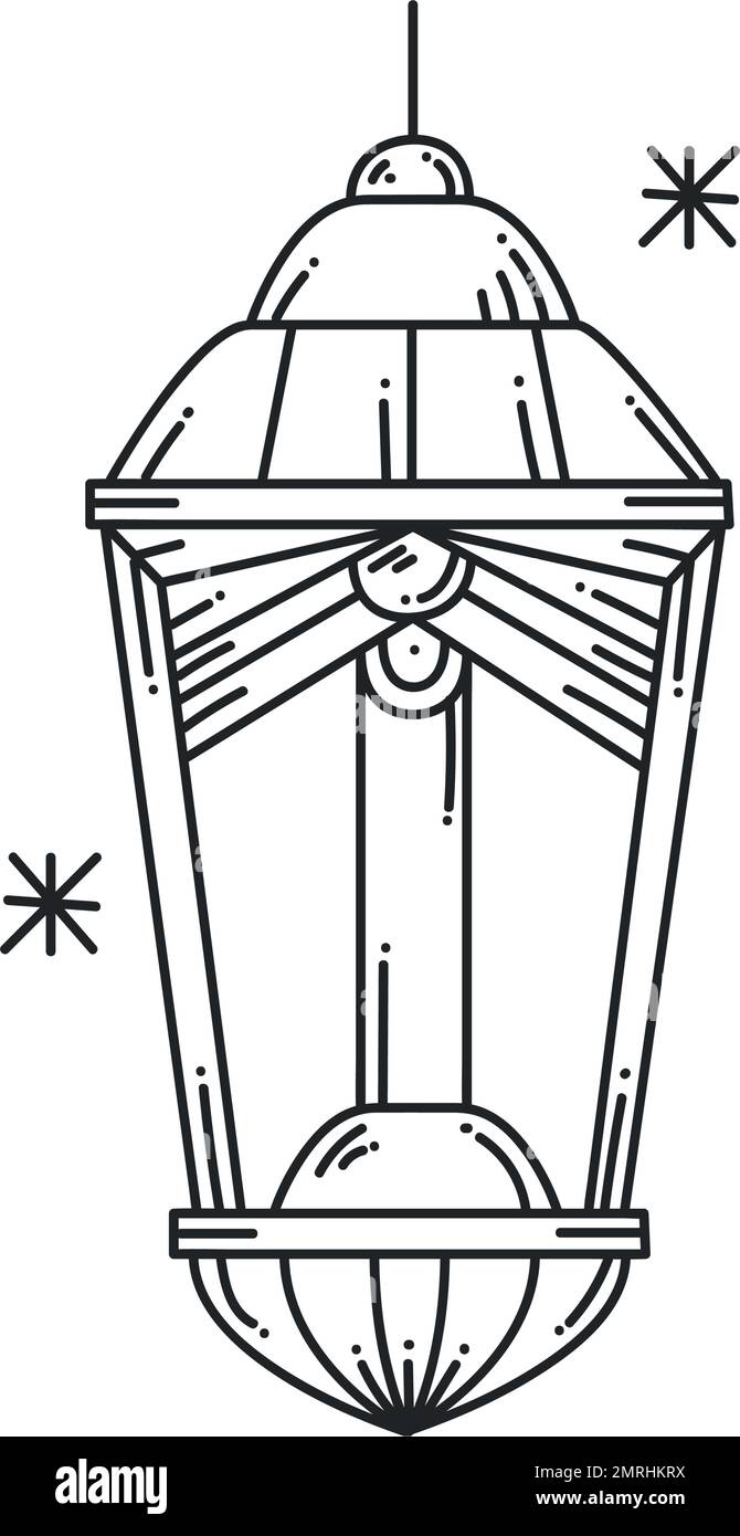 arabic lamp sketch Stock Vector Image & Art - Alamy