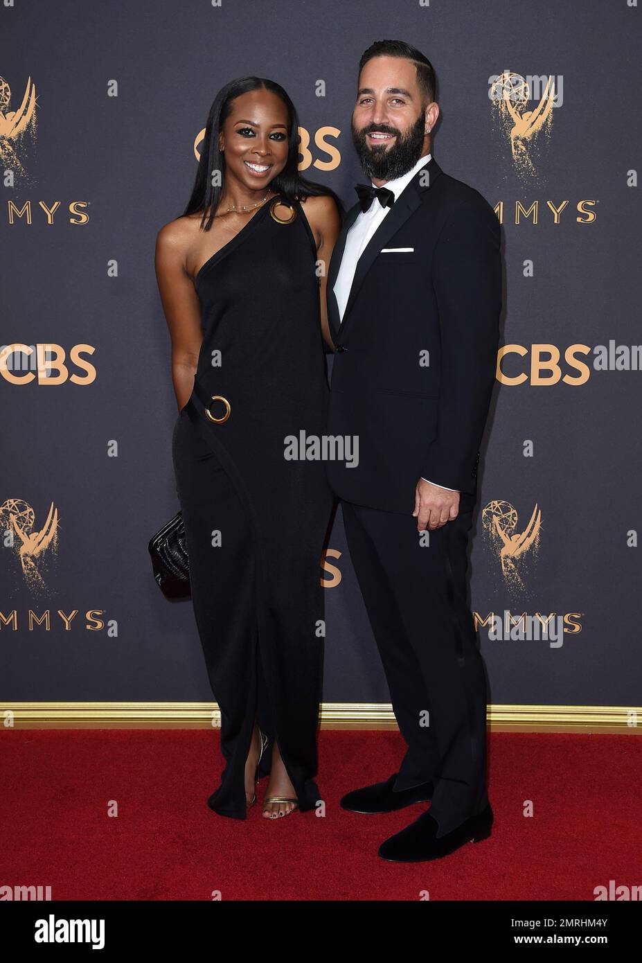 Malika James, left, and Hale Rothstein arrive at the 69th Primetime ...