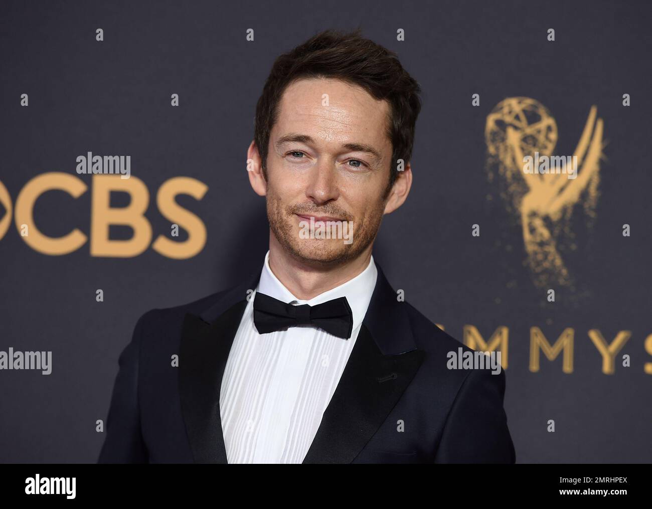 Simon Quarterman arrives at the 69th Primetime Emmy Awards on Sunday ...