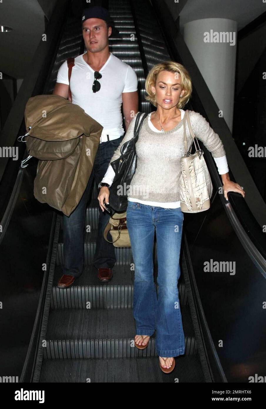 Exclusive Niptuck Star Kelly Carlson Arrives At Los Angeles