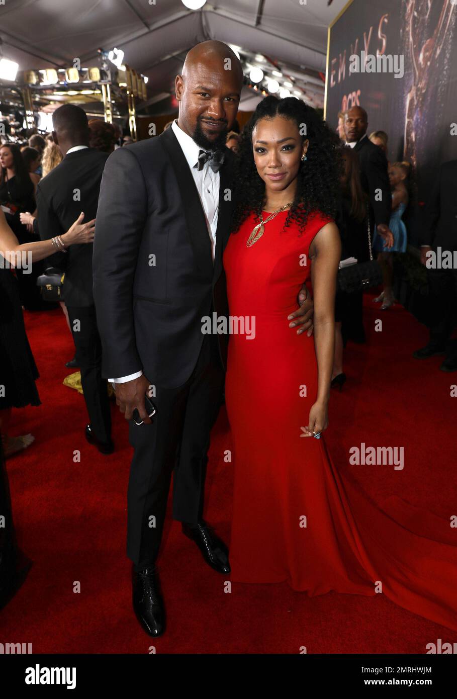 Kenric Green, left and Sonequa Martin-Green attend the 69th Primetime ...
