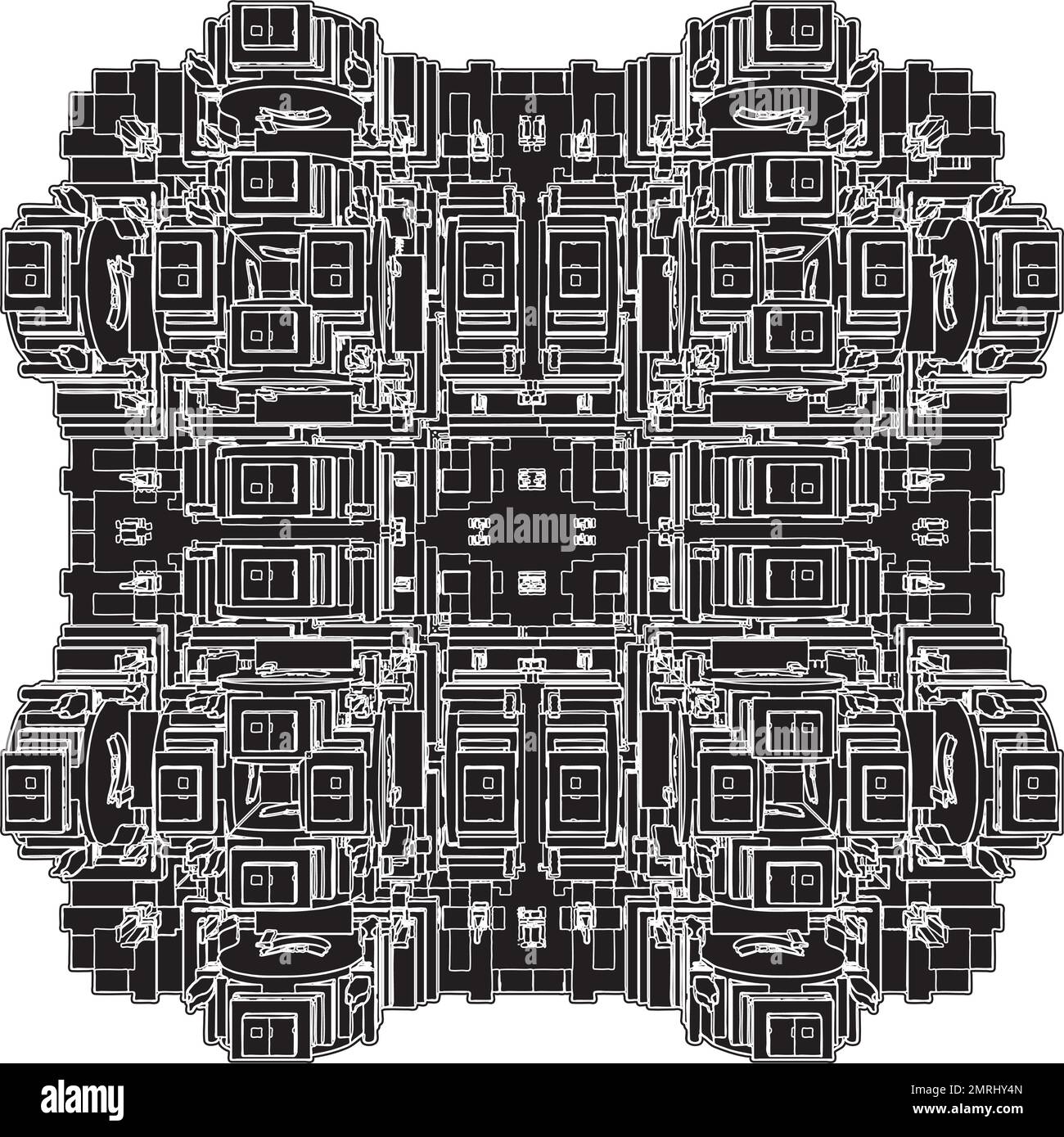 Planes buildings Stock Vector Images - Alamy