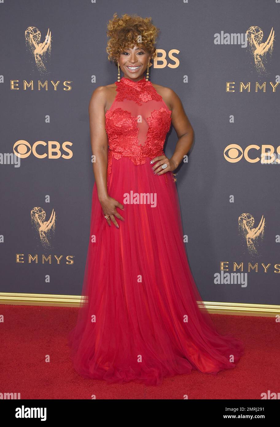 Tanika Ray arrives at the 69th Primetime Emmy Awards on Sunday, Sept ...