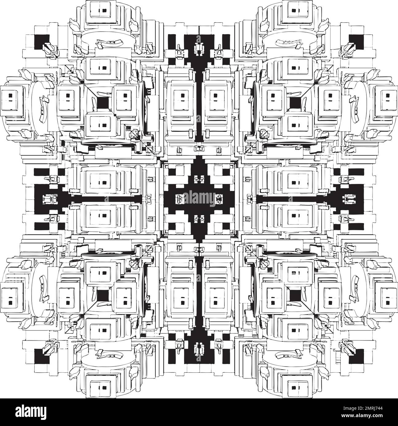 Planes buildings Stock Vector Images - Alamy