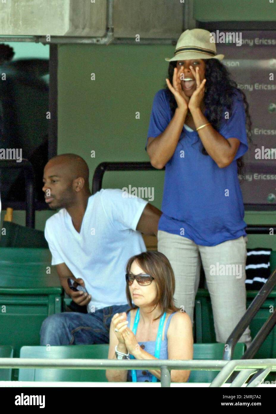 Tan capri pants hi-res stock photography and images - Alamy