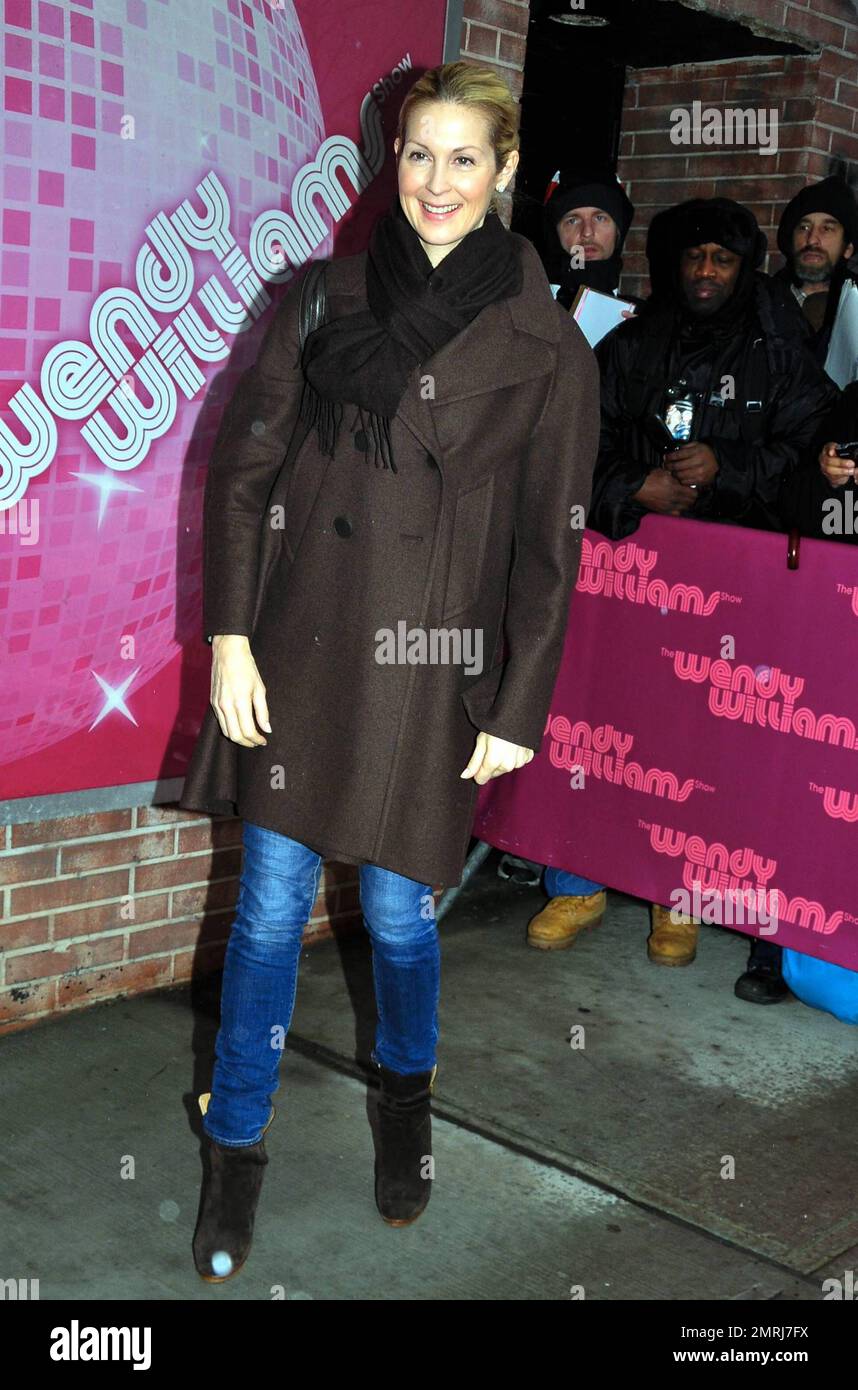 "Gossip Girl" star Kelly Rutherford poses for photos outside the "Wendy ...