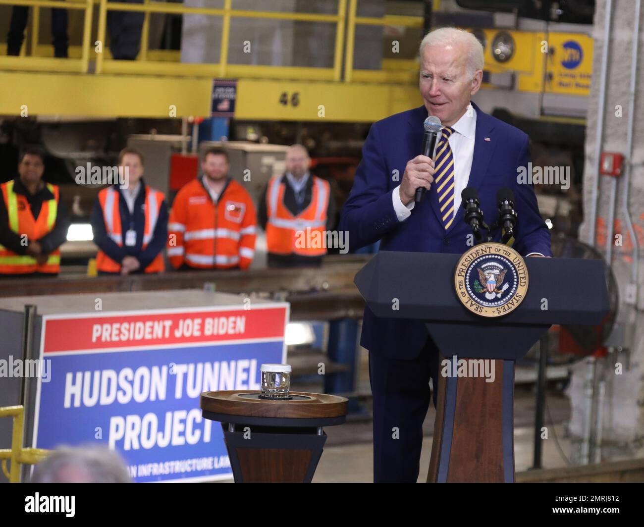 January 31, 2023, New York City, New York, USA: President JOE BIDEN ...