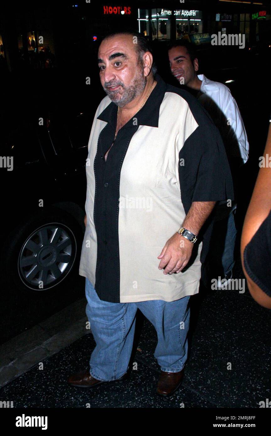 "Borat" star Ken Davidian leaves the premiere of "Eagle Eye" on ...