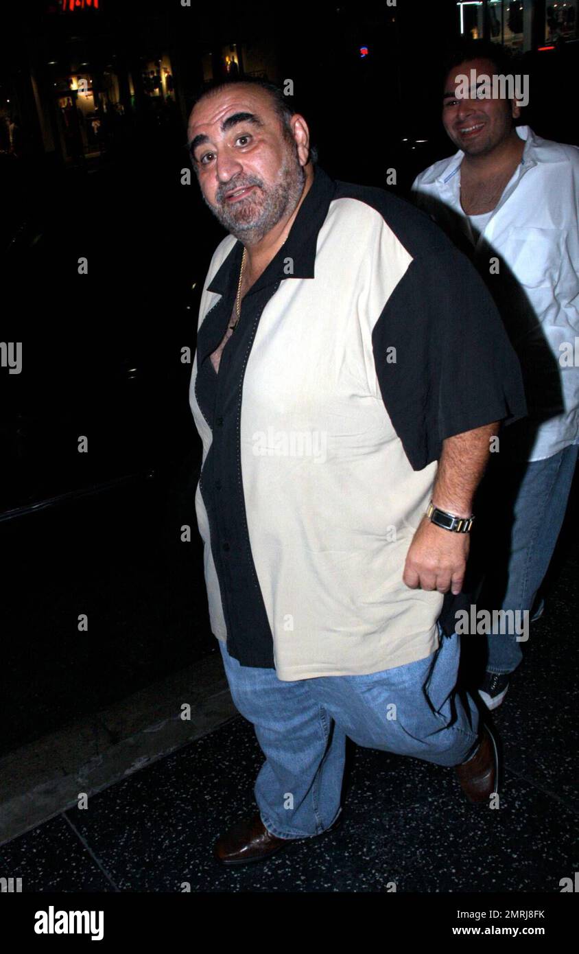 "Borat" star Ken Davidian leaves the premiere of "Eagle Eye" on ...