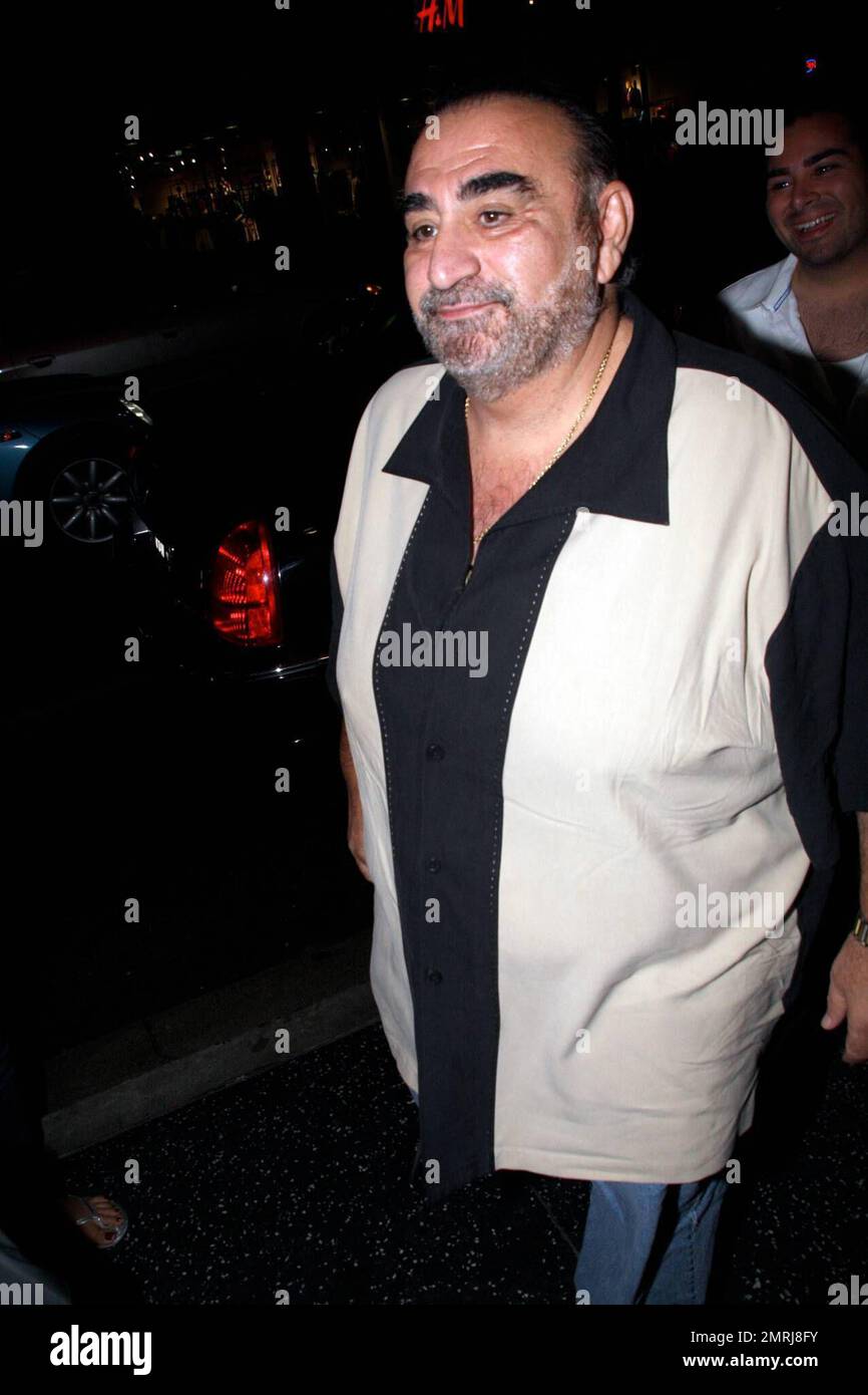 "Borat" star Ken Davidian leaves the premiere of "Eagle Eye" on ...