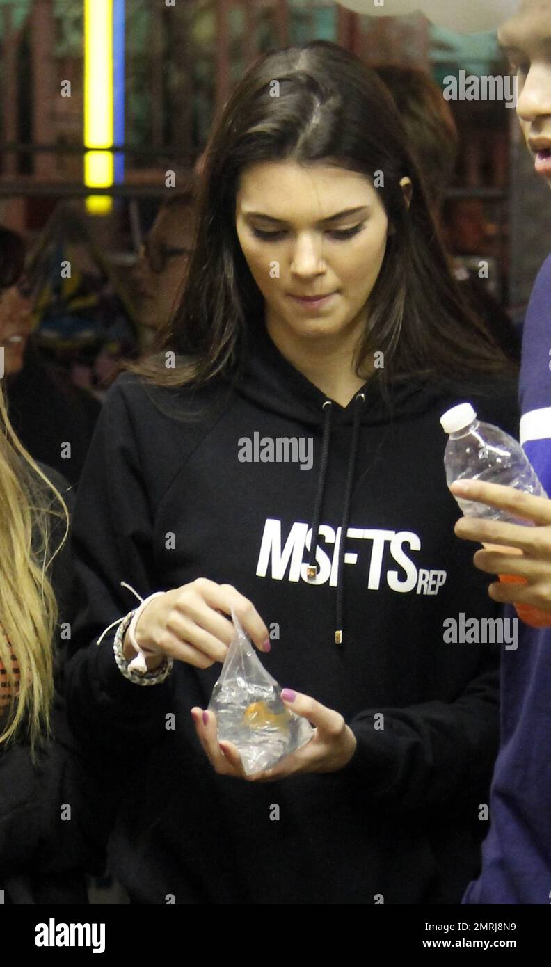 EXCLUSIVE!! Reality star and model Kendall Jenner along with Julian ...