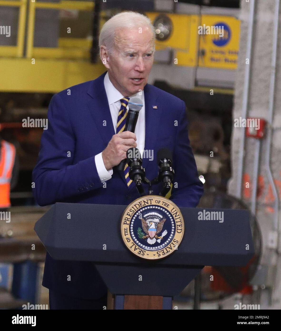 January 31, 2023, New York City, New York, USA: President JOE BIDEN ...