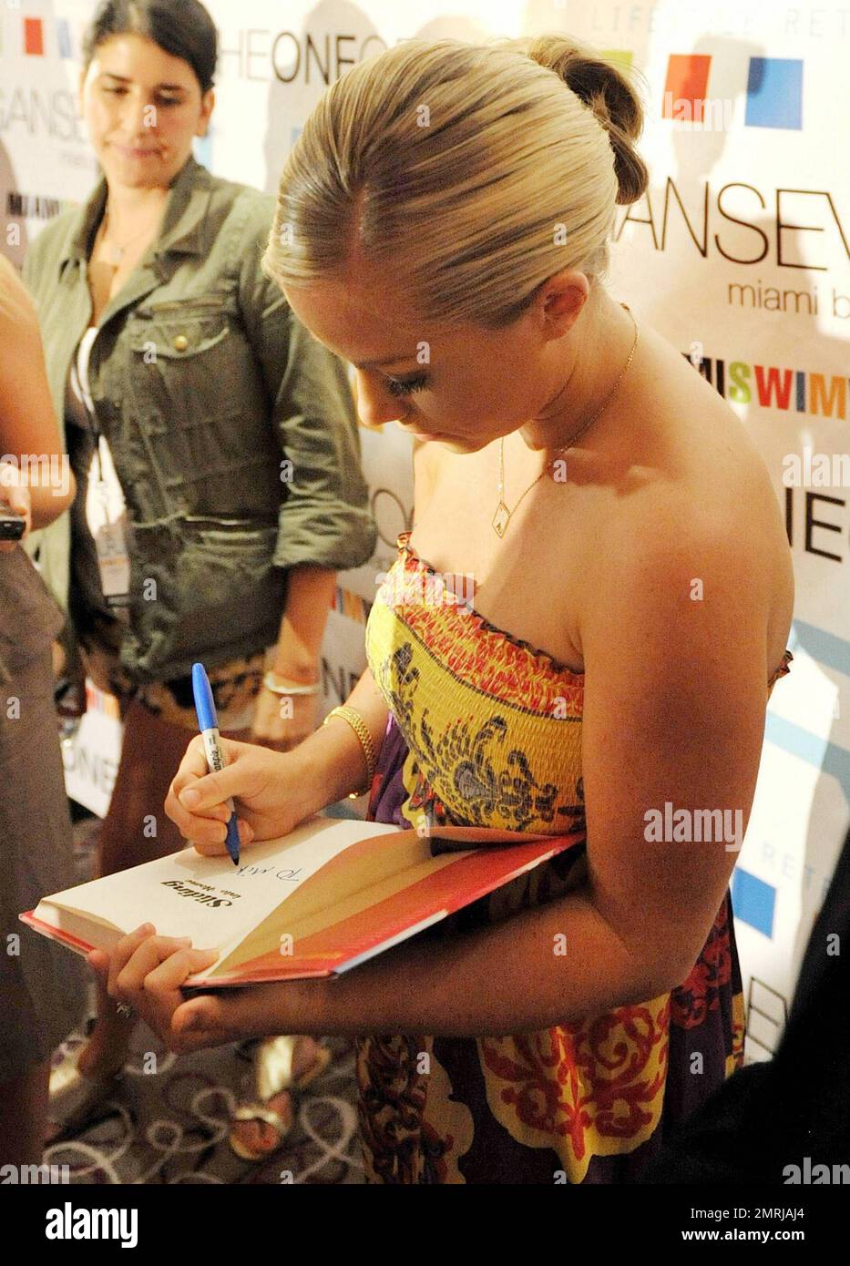 Kendra Wilkinson of "The Girls Next Door" and Playboy fame promotes her ...