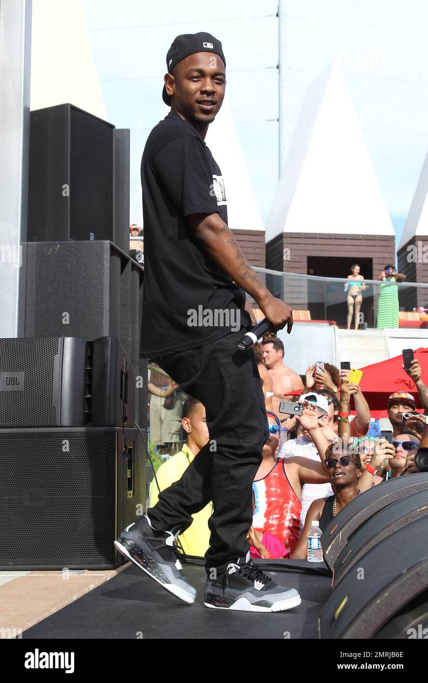 Kendrick lamar hat hi-res stock photography and images - Alamy