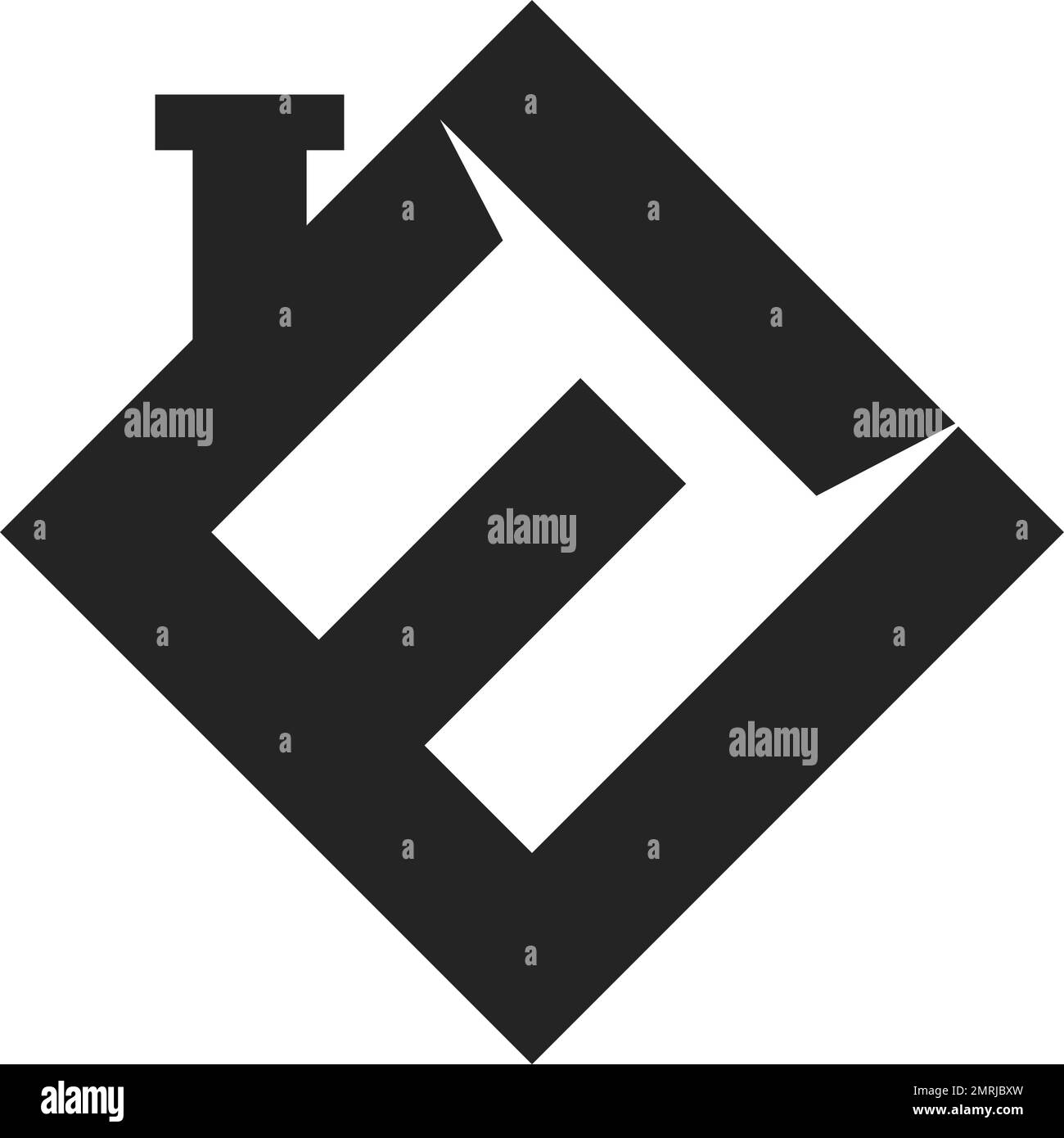 Real Estate logo letter E template Icon Illustration Brand Identity ...